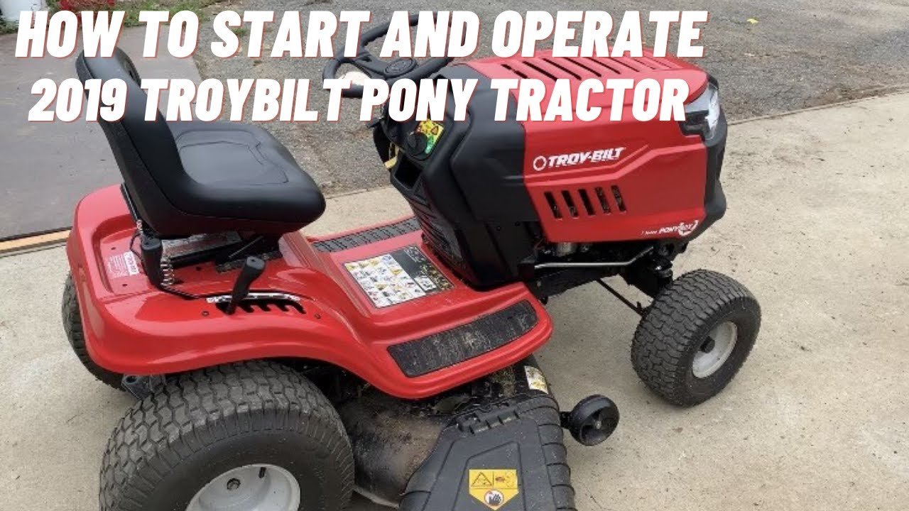 How To Start A Troy Bilt Lawn Mower - Plant And Lights
